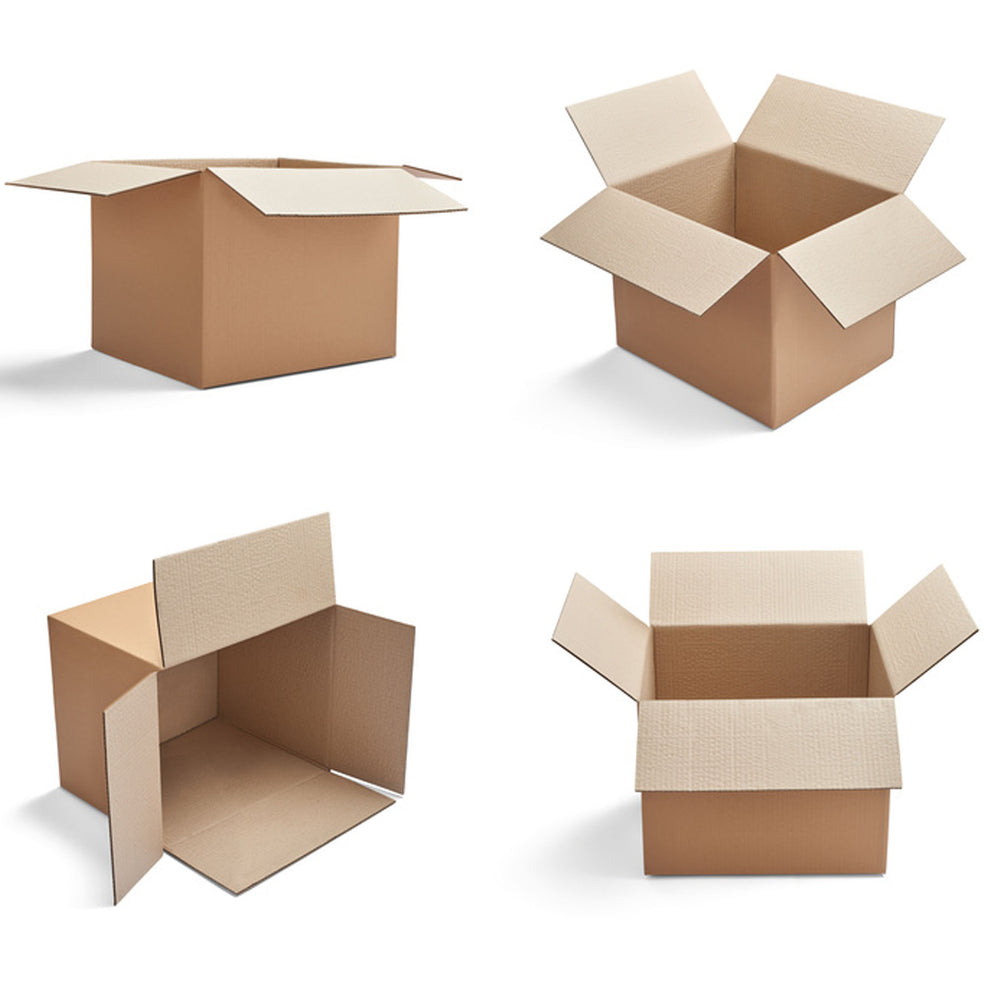 Selection Of Strong Double Wall Cardboard Packing Storage Shipping Box ...